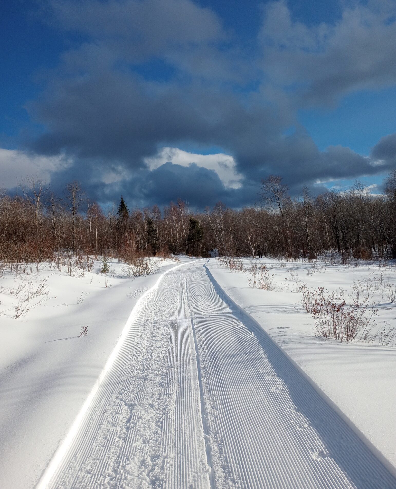 Maine Hut Trail - Carriage Road X-ing 2 to Long Falls Dam Road X-ing 1 ...