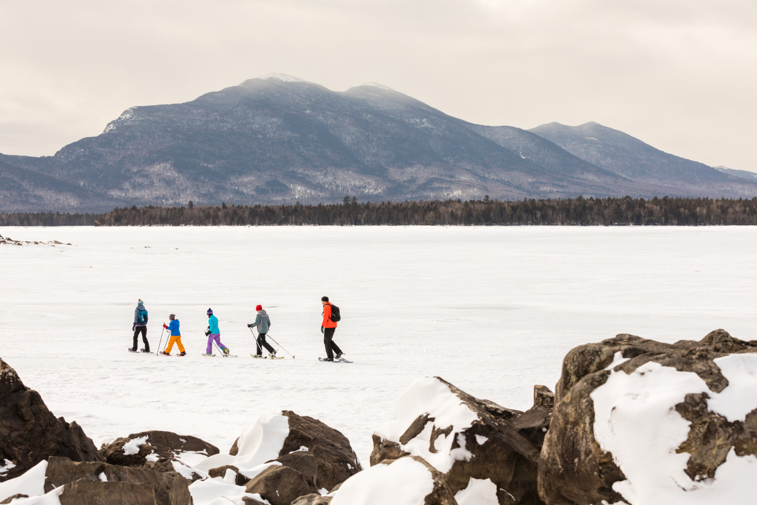 Maine Hut Trail - Flagstaff Trailhead to Flagstaff Lake Hut ~ Maine ...