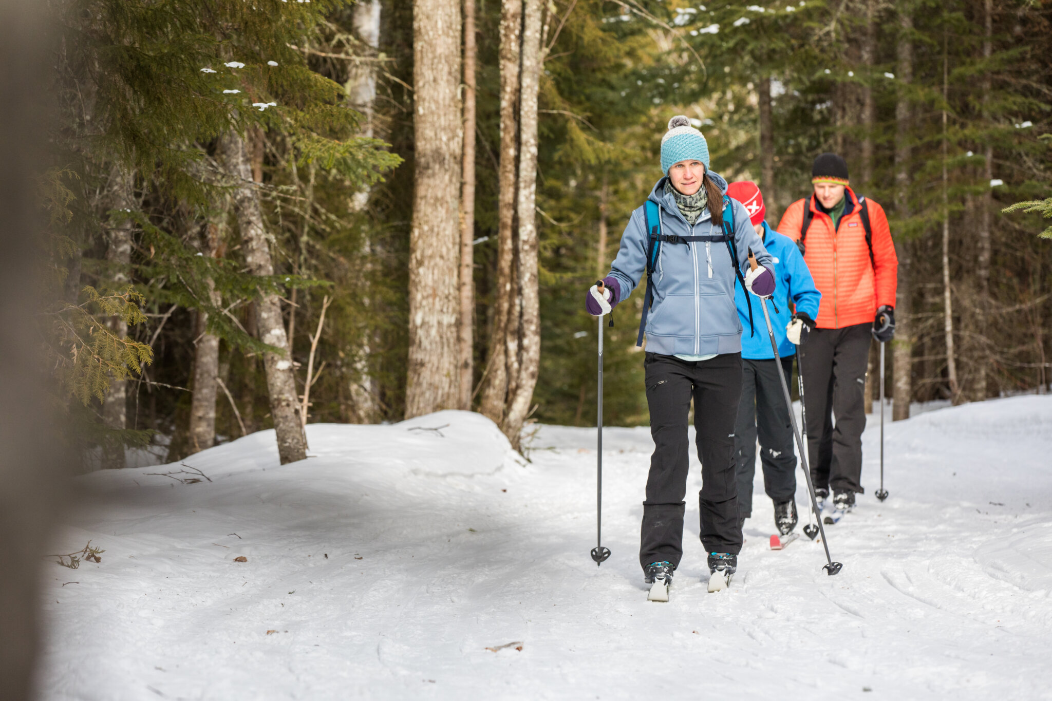 Maine Hut Trail - Flagstaff Trailhead to Flagstaff Lake Hut ~ Maine ...